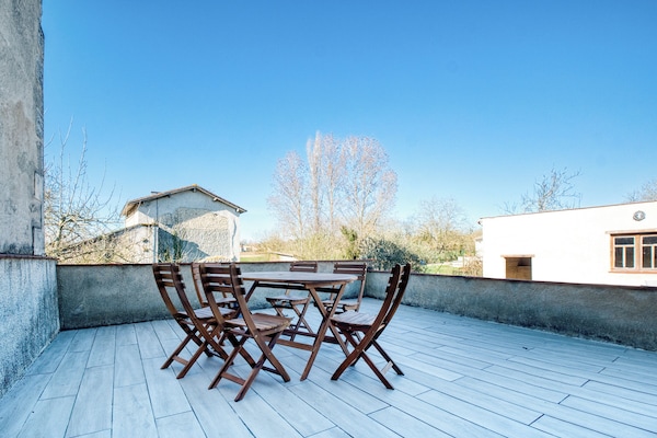 Maison Callen Peaceful Retreat In Périgord, Charm & Escape In The Heart Of Nature - Aubeterre-sur-Dronne