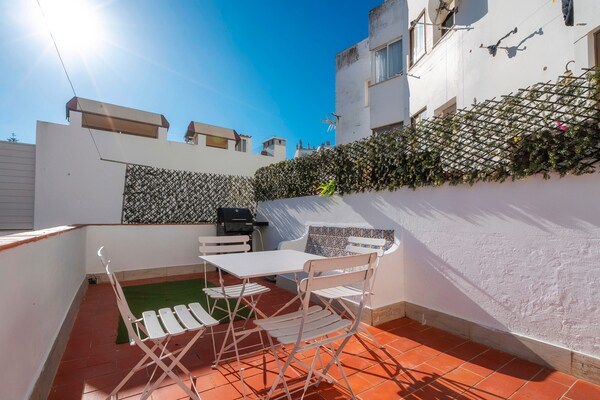 Apartamento 'Natividad' Con Terraza Compartida, Wi-fi Y Aire Acondicionado - Guia