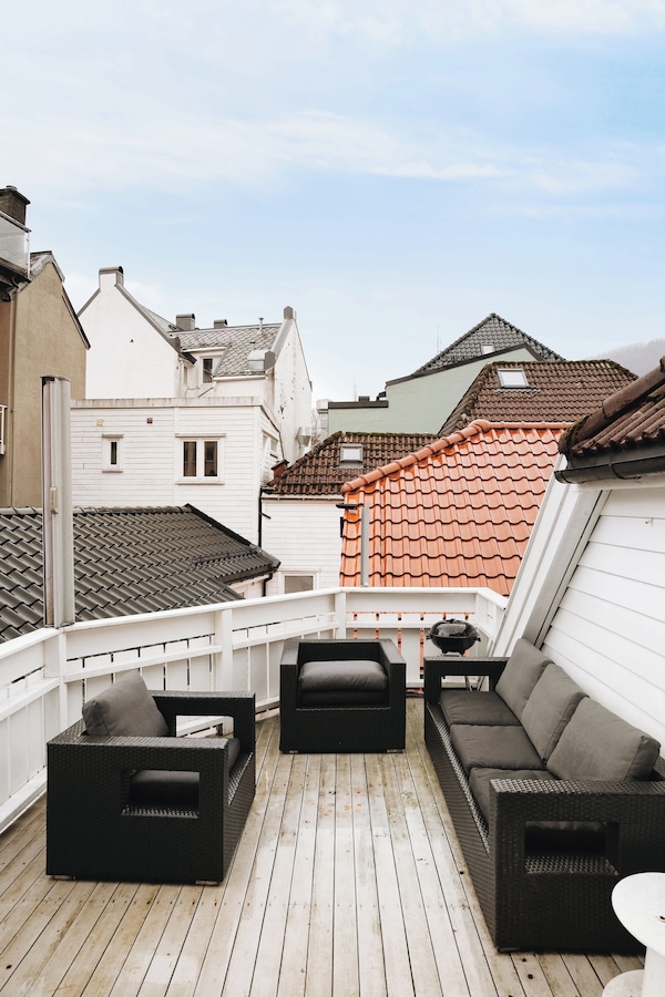 200m To Torgalmenningen & 20 Sqm Terrace - Bergen, Norwegen