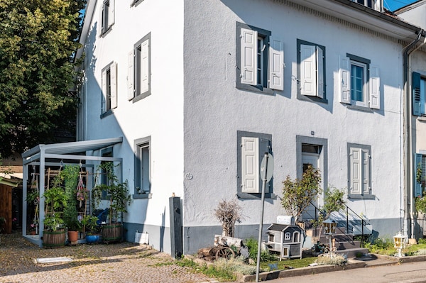 Ferienwohnung 'Nähe Schweiz' Mit Privater Terrasse, Privatem Garten Und Wi-fi - Steinen