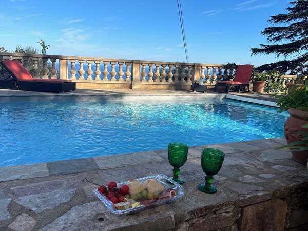 Ground Floor Mansion For 6 People With Swimming Pool And Jacuzzi - Corsica
