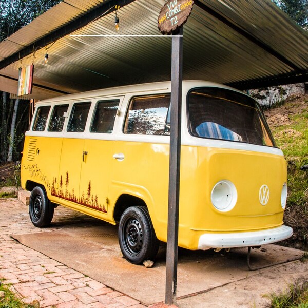 Hippie Bus In The Forest With Mountain Views - Hidden Forest - Cundinamarca