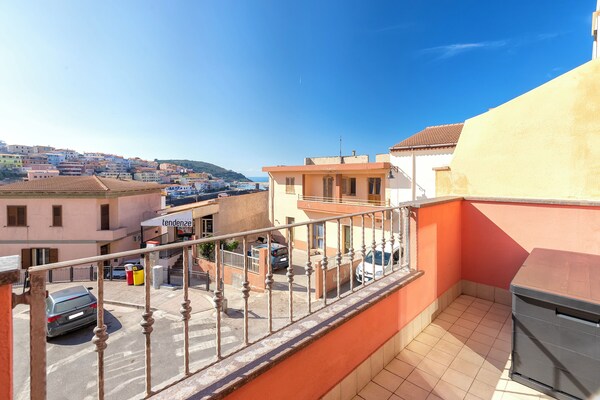 Appartement 'Charlie Beach' Met Uitzicht Op Zee, Balkon En Airconditioning - Castelsardo