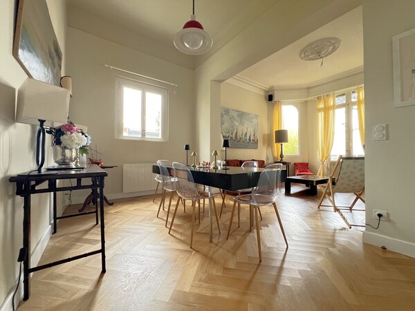 Arcachon: Apartment 8 Pers, Near Beach, Garden, Parking, Wifi - La Teste-de-Buch
