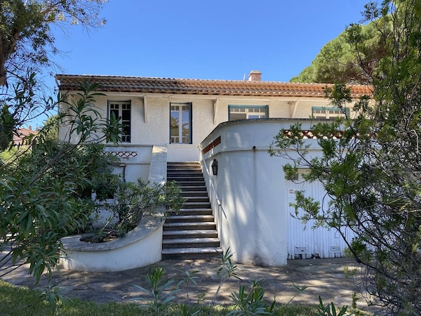 Charmante Villa In Cavalaire Mit Klimaanlage Und Parkplatz, Nahe Hafen Und Strand - Rayol-Canadel-sur-Mer