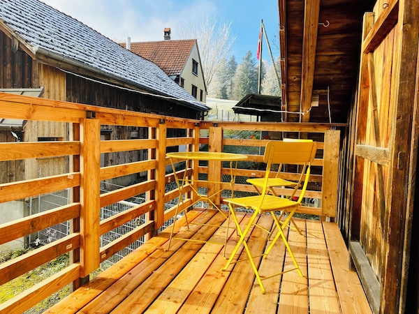 Bauernhof In Alleinlage Für 2 Personen Mit Terrasse Und Balkon, Hunde Willkommen - St. Gallen