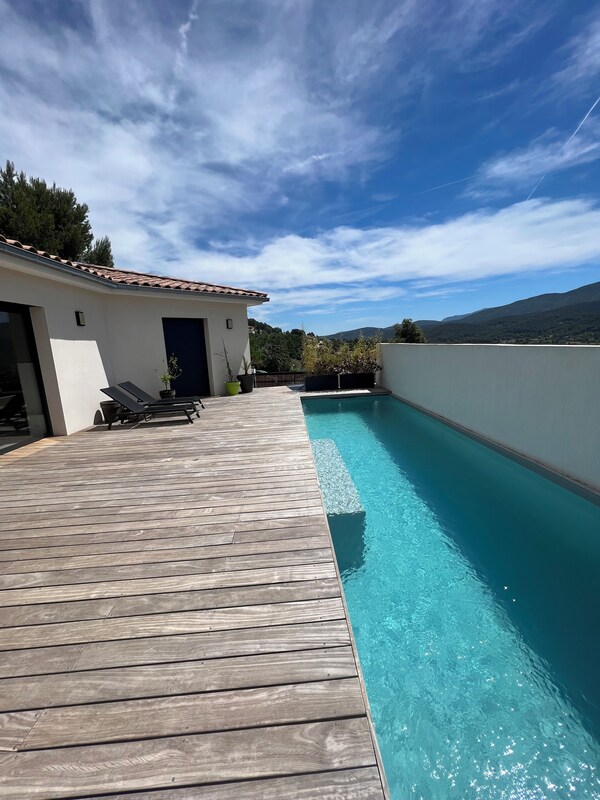 Villa Avec Piscine Et Vue Panoramique Auriol Proche Cassis, Marseille Et Aix - Trets