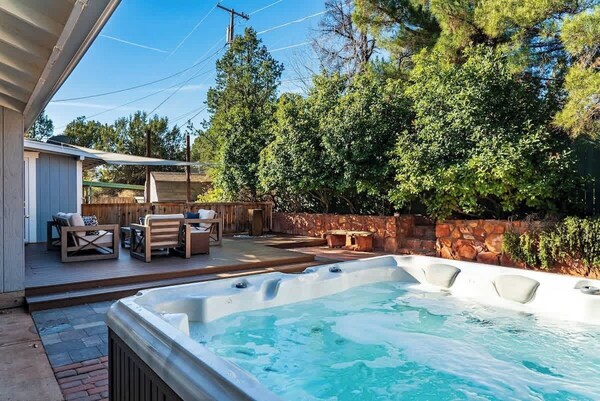 Red Rock Retreat | Patio & Hot Tub For Families - Sedona, AZ