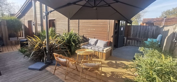 Chalet Confortable Terrasse Et Piscine - Bassin d'Arcachon