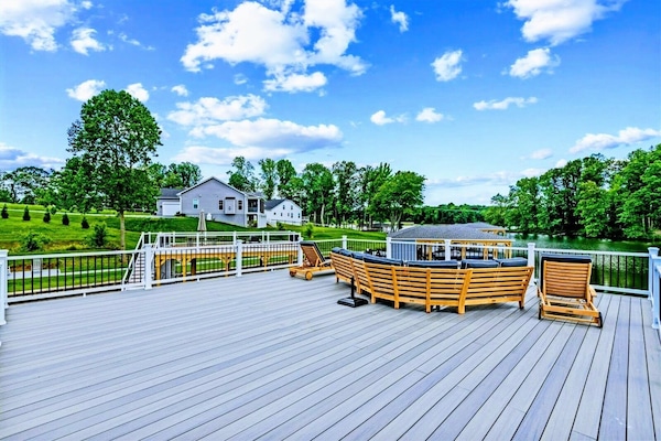 New Lakefront Lake Anna - Boat Dock, Deck, Views - Lake Anna, VA