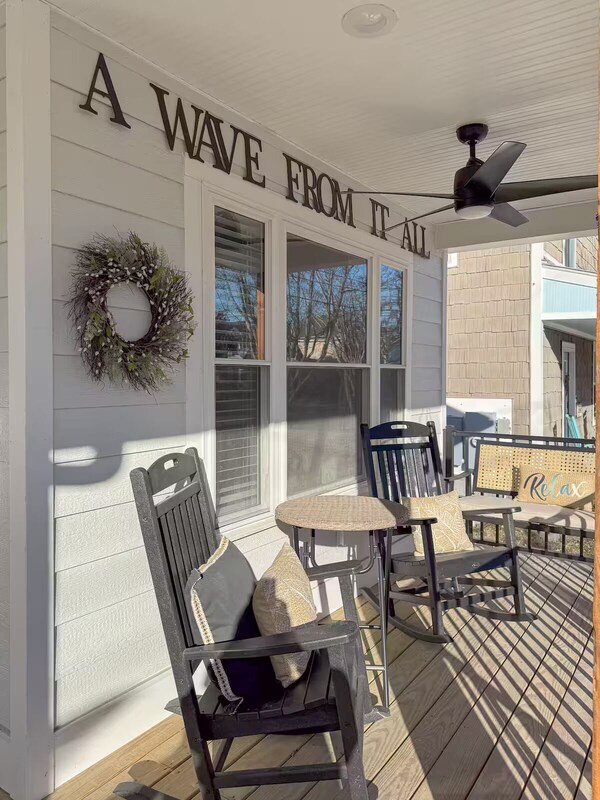 Amenity-rich Oasis 3bed/3 Ensuites, Patio, Grill, Firepit, Games: 5mins To Beach - Cape Charles, VA
