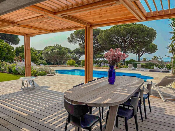Sainte-maxime Villa Rénovée Avec Vue Mer - Sainte-Maxime