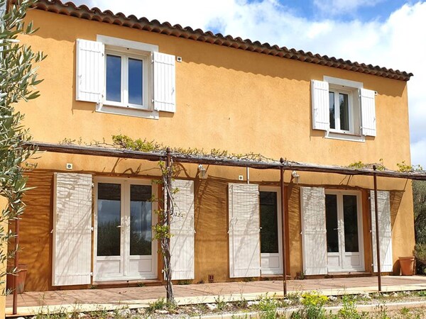 Beautiful Villa Surrounded By Olive Trees Near Aups Village - Bauduen