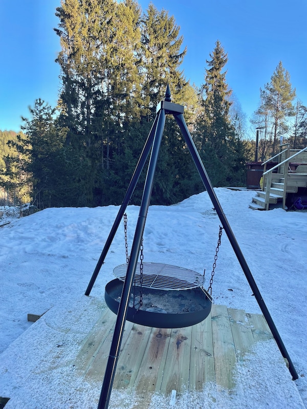 Cozy Cabin With A Hot Tub 15 Min From Oslo - Oslo