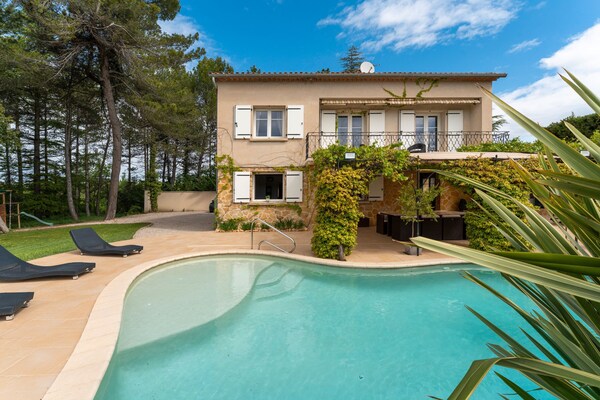 Villa 'Bellevue' Met Privézwembad, Privéterras En Wifi - Vaison-la-Romaine