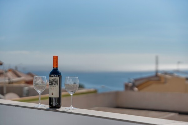 Maison De Vacances 'Miranda 2' Avec Vue Sur La Mer, Wi-fi Et Climatisation - Candelaria