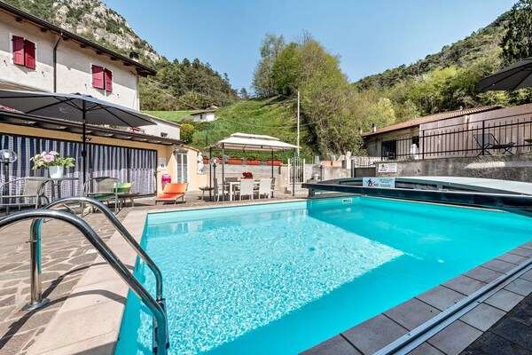Ferienwohnung 'Tatiana Flower' Mit Bergblick, Gemeinschaftspool Und Wi-fi - Limone Sul Garda