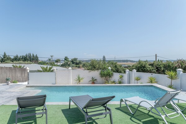 Villa 'El Olivar 2' Con Vistas A La Montaña, Wi-fi Y Aire Acondicionado - Los Caños de Meca