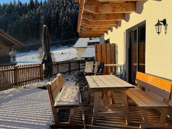 Schönes Chalet Nahe Skigebiet Nassfeld - Weißensee