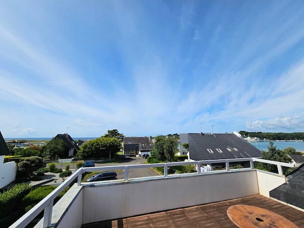Belle Maison Spacieuse En Bord De Mer- Barbecue- Proche Du Port - Guidel