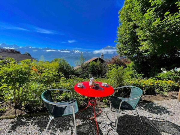 Swisshut Stunning Views Alps & Lake - Apart. Killinger - Gwatt