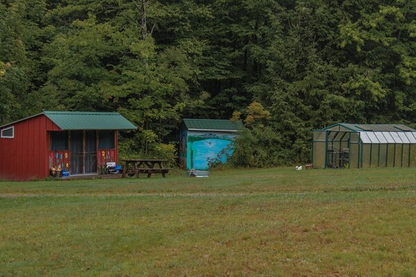 Meadow View Rustic Camping Cabin With Wifi - Ithaca, NY