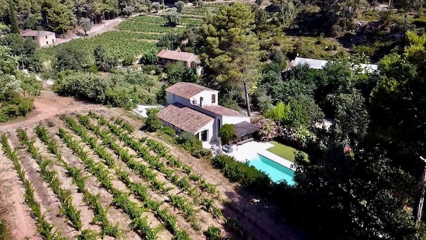 Holiday Villa In La Cadière D'azur, Near Bandol,  Pool, Pets Allowed (1). - Bandol