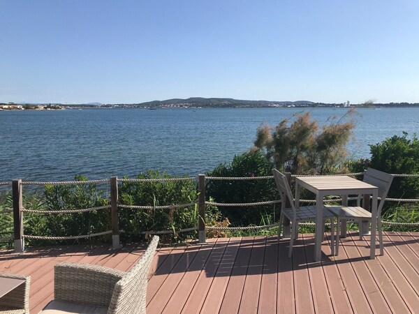 Villa En 1ère Ligne Sur Létang De Thau  Piscine - Plage de Sète