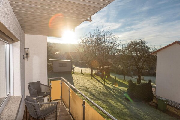 Ferienwohnung 'Mia' Mit Privater Terrasse, Privatem Garten Und Wi-fi - Frankenberg (Eder)