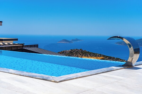 Stunning Sea View Luxury Villa In Kalkan 4 Bedroom - Kalkan