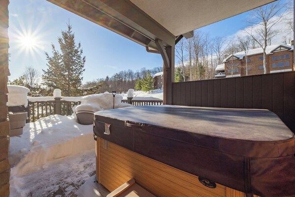 Creekside Condo | 4-bedroom | Ski-in/ski-out | Private Hot Tub And Back Deck - Boyne City, MI