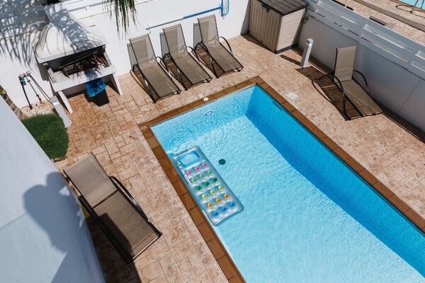 Stunning 3-bedroom Villa With Private Pool - Nissini Villa 2 - Nissi Beach
