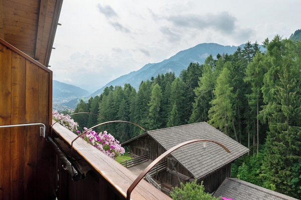Apartment 'Alpenglück' With Mountain View, Shared Garden And Wi-fi - Val Gardena