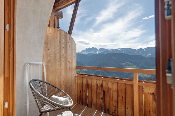 Studio 'Dietrichhof Pavilion Fire' Mit Bergblick, Gemeinsamer Terrasse Und Wi-fi - Feldthurns