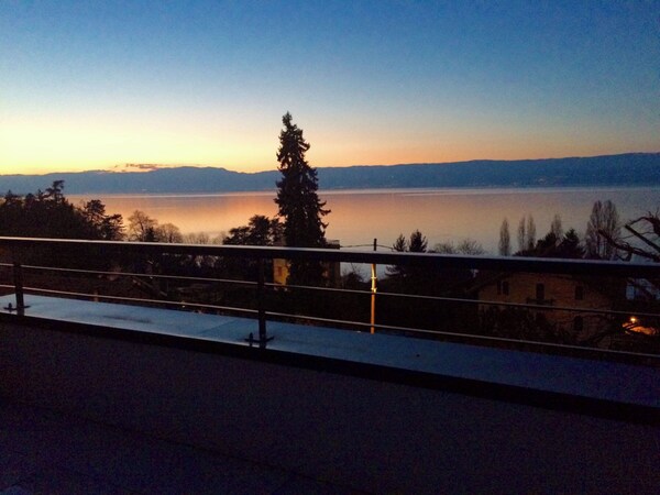 Villa 'Avec Vue Sur Lac Léman' Avec Vue Sur Lac, Wi-fi Et Climatisation - Yvoire