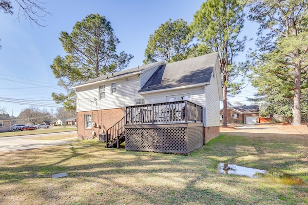 4 Mi To Dtwn: Home W/ Deck & Yard In Wilson - Wilson, NC
