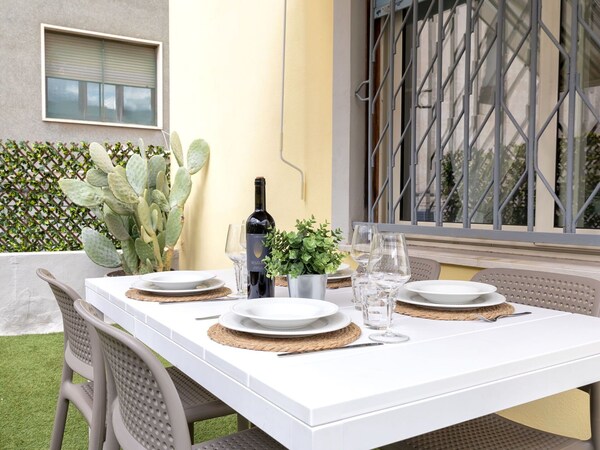 Beautiful Apartment For 5 Guests With Wifi, A/c, Tv, Patio, Pets Allowed And Parking - Olbia