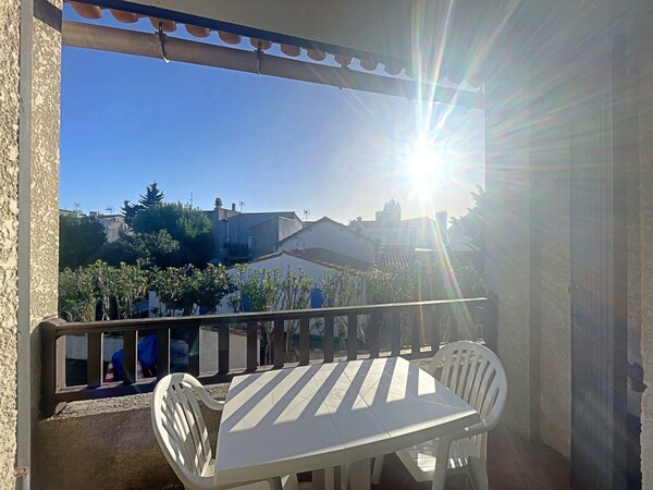 Wohnung Nahe Dem Meer, Parkplatz, Haustiere Erlaubt - Saintes-Maries-de-la-Mer
