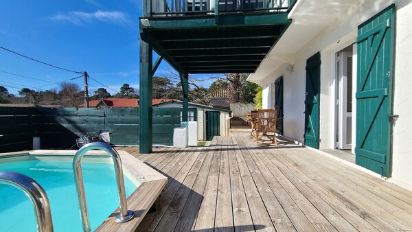 Spacious House With Beautiful Garden - Arcachon Bay