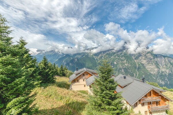 Appartement 'Meije 4 Chaleureux' Met Uitzicht Op De Bergen, Balkon En Wifi - Villard-Reculas