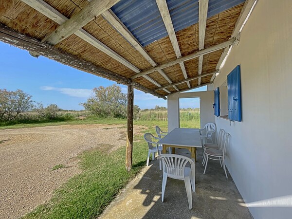 Guardian's Cabin 6 Pers, Nature, Pets Allowed, Parking - Camargue