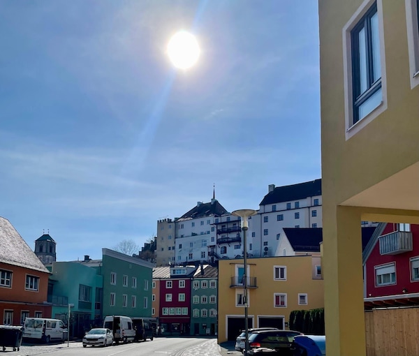 Lovingly Furnished Vacation Apartment Dreierlei, 65sqm - Wasserburg am Inn