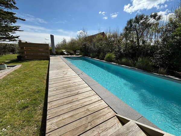 Proche Plages Piscine Extérieure Villa 8/10 Personnes - Roscanvel