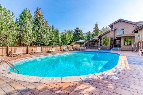 Cozy Ski Condo With Patio, Fireplace, Wifi, Shared Pool & Hot Tub, Walk To Lifts - Sun Valley, ID