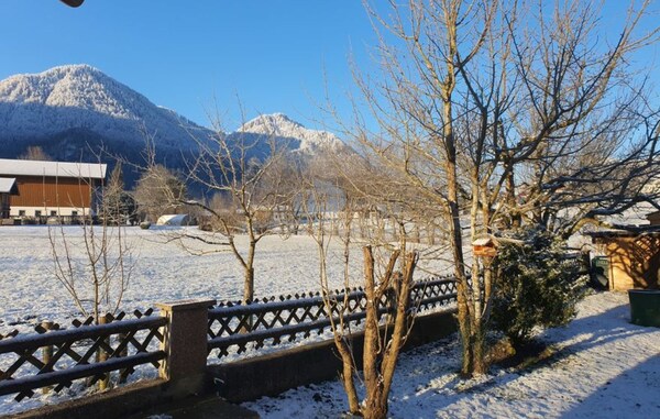 Ferienwohnung 63 Qm, Terrasse Mit Blick Auf Die Berge, Schlafzi., Wohnzi., Duwc, Max.4 Pers - Ruhpolding
