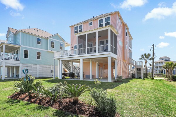 Parrot House-ocean Side @ Pointe West-close To Walkover - Galveston, TX