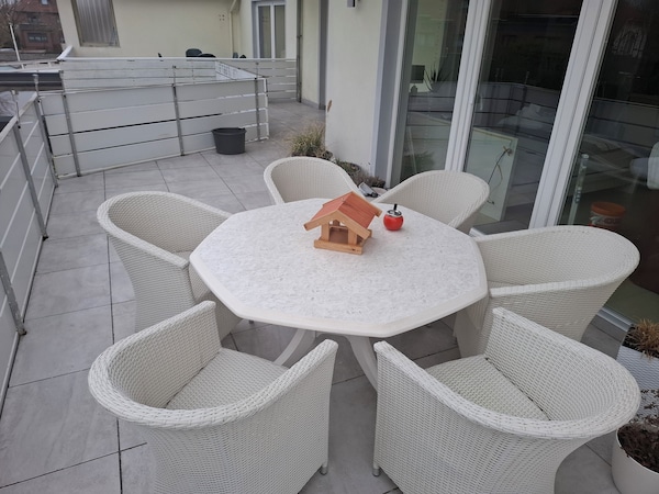 Ferienwohnung "Schöne Zeit" Mit Großem Balkon - Nordenham