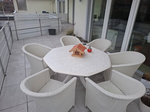 Ferienwohnung "Schöne Zeit" Mit Großem Balkon - Nordenham