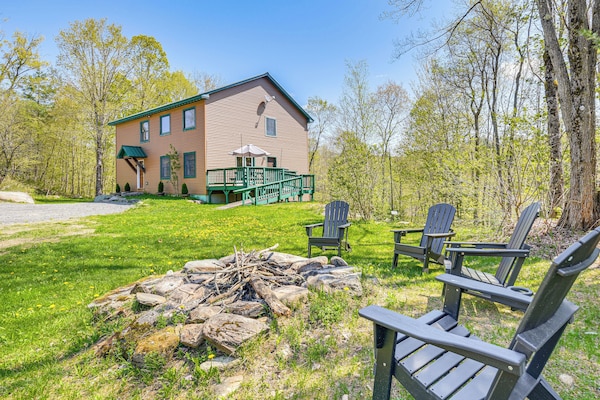 Fish, Hike & Ski: Spacious Family Escape In Eden - Vermont