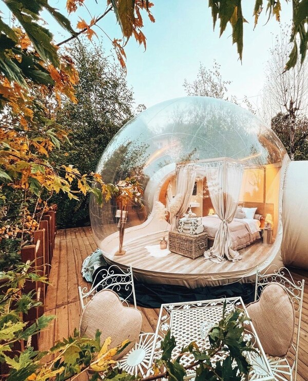A Bubble Suite With All The Comforts Surrounded By Nature In A Magical Park! - Gabiano